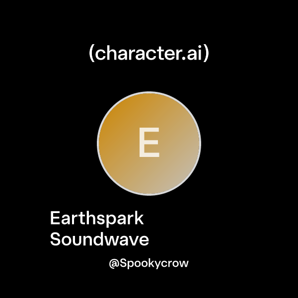 Chat with Earthspark Soundwave | character.ai | AI Chat, Reimagined ...