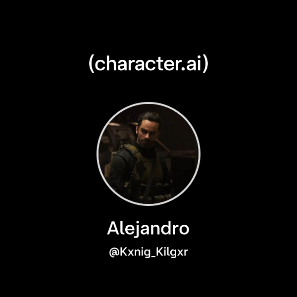 Chat with Alejandro | character.ai | Personalized AI for every moment ...