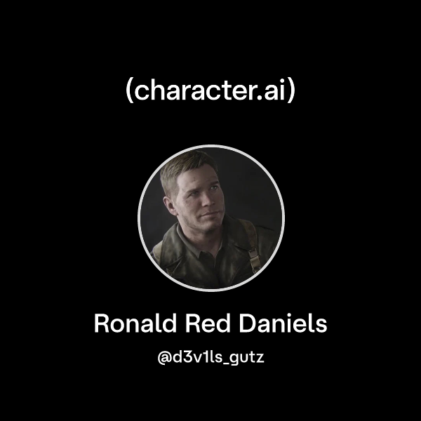 Chat with Ronald Red Daniels | character.ai | AI Chat, Reimagined–Your ...