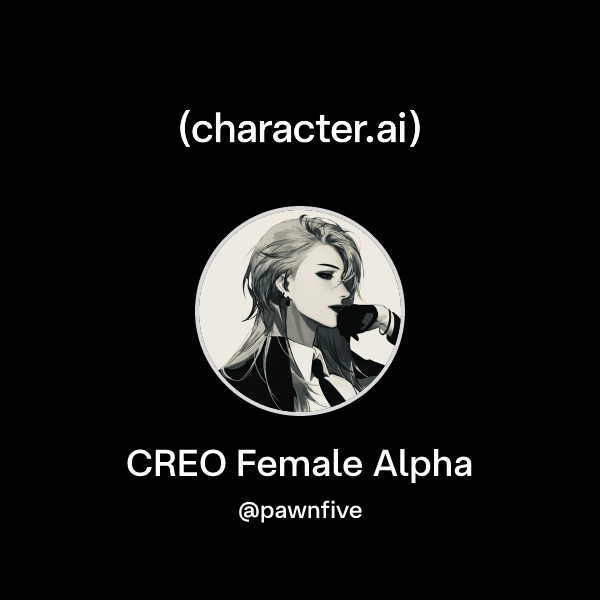 Chat with CREO Female Alpha | character.ai | AI Chat, Reimagined–Your ...