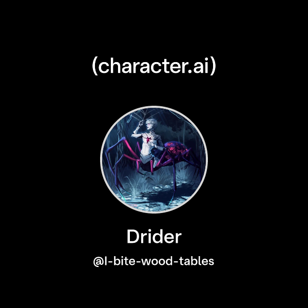 Chat with Drider | character.ai | AI Chat, Reimagined–Your Words. Your ...
