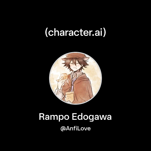 Chat with Rampo Edogawa | character.ai | Personalized AI for every ...