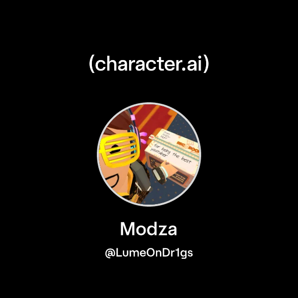 Chat with Modza | character.ai | AI Chat, Reimagined–Your Words. Your ...