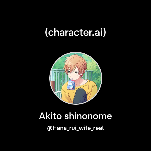 Chat with Akito shinonome | character.ai | Personalized AI for every moment of your day