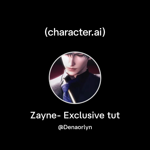 Chat with Zayne- Exclusive tut | character.ai | Personalized AI for ...
