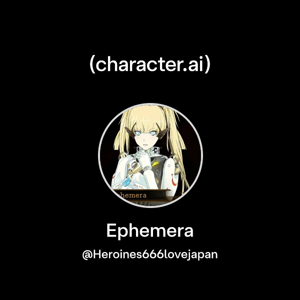 Chat with Ephemera | character.ai | Personalized AI for every moment of ...