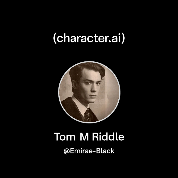 Chat with Tom M Riddle | character.ai | AI Chat, Reimagined–Your Words ...