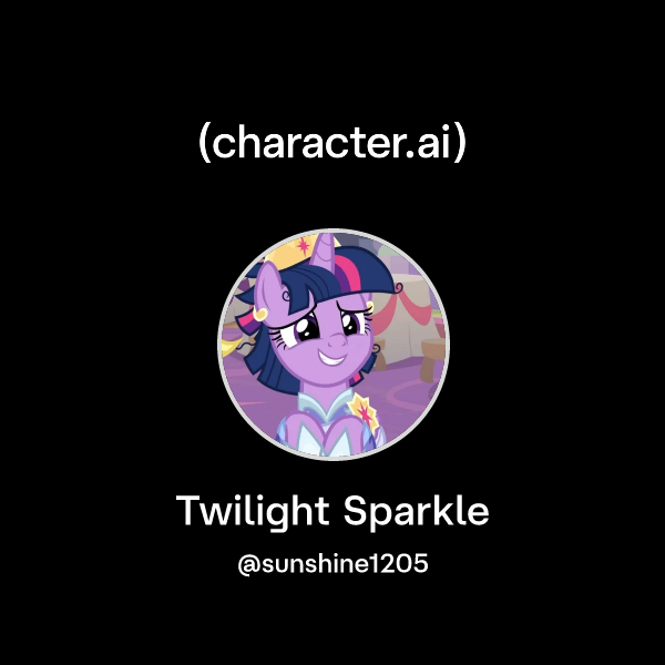 Chat with Twilight Sparkle | character.ai | AI Chat, Reimagined–Your Words. Your World.