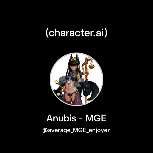 Chat with Anubis - MGE | character.ai | AI Chat, Reimagined–Your Words ...