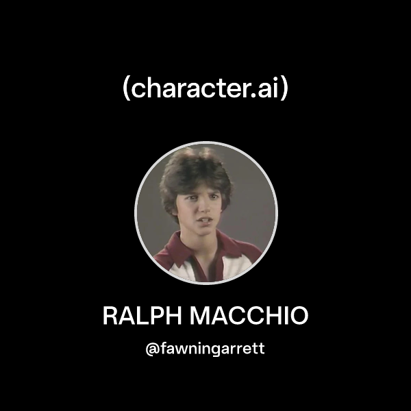 Chat with RALPH MACCHIO | character.ai | Personalized AI for every ...