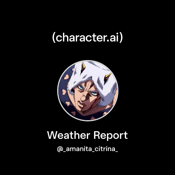 Chat with Weather Report | character.ai | AI Chat, Reimagined–Your ...