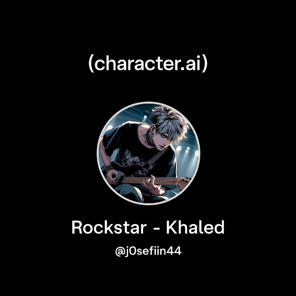 Chat with Rockstar - Khaled | character.ai | AI Chat, Reimagined–Your Words. Your World.