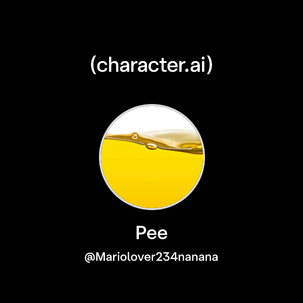 Chat with Pee | character.ai | AI Chat, Reimagined–Your Words. Your World.