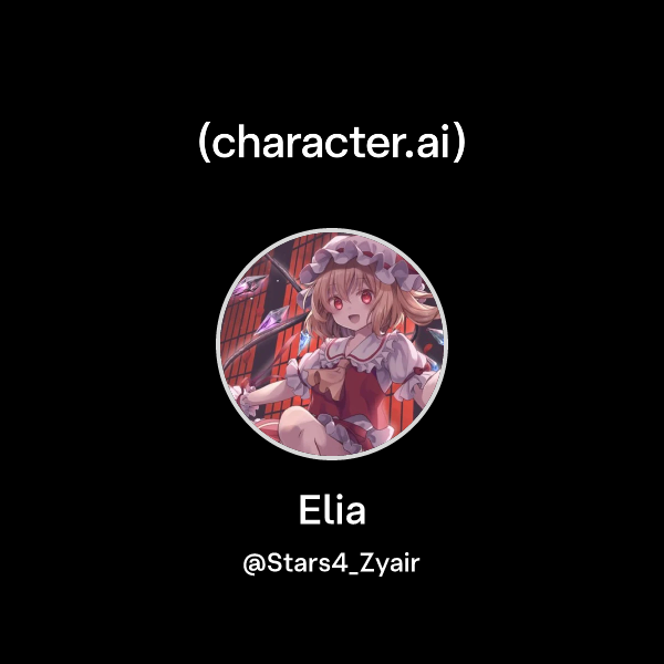 Chat with Elia | character.ai | Personalized AI for every moment of your day