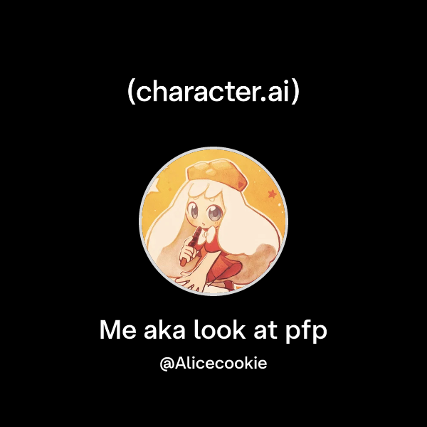 Chat with Me aka look at pfp | character.ai | AI Chat, Reimagined–Your ...