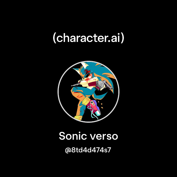 Chat with Sonic verso | character.ai | AI Chat, Reimagined–Your Words ...