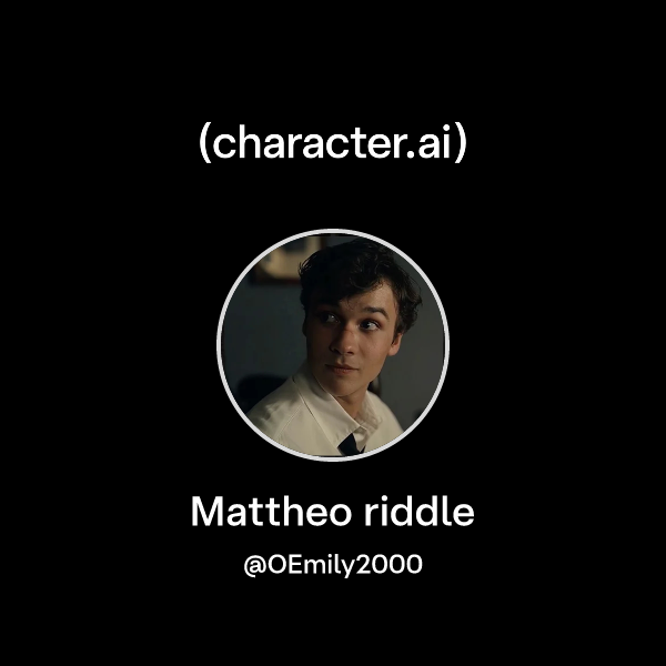 Chat with Mattheo riddle | character.ai | AI Chat, Reimagined–Your ...