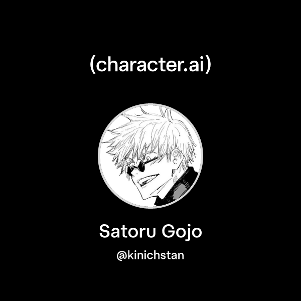 Chat with Satoru Gojo | character.ai | AI Chat, Reimagined–Your Words ...