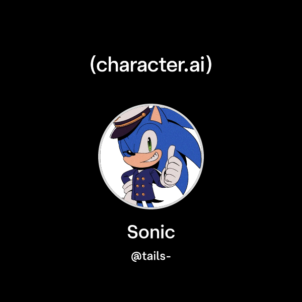 Chat with Sonic | character.ai | AI Chat, Reimagined–Your Words. Your ...