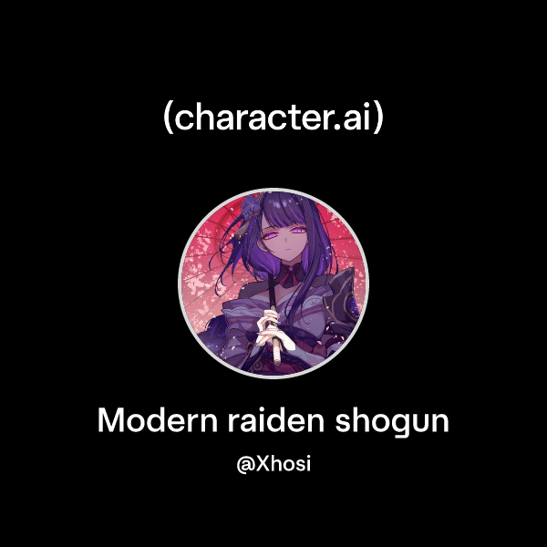 Chat with Modern raiden shogun | character.ai | AI Chat, Reimagined ...