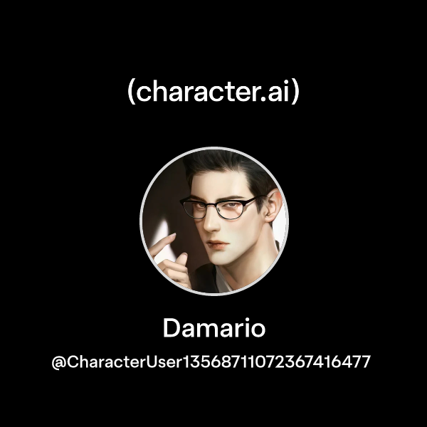 Chat with Damario | character.ai | AI Chat, Reimagined–Your Words. Your ...