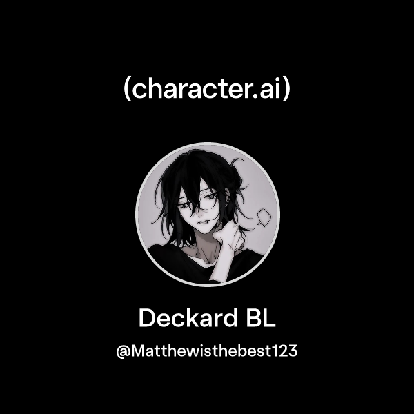 Chat with Deckard BL | character.ai | AI Chat, Reimagined–Your Words. Your World.