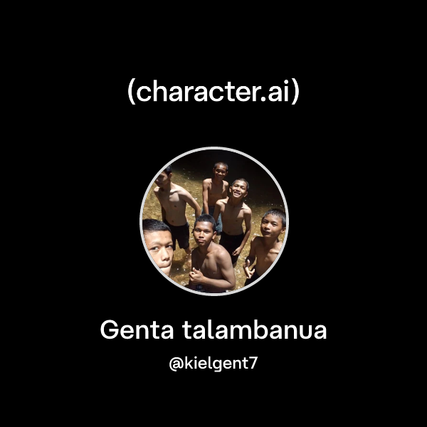 Chat with Genta talambanua | character.ai | Personalized AI for every ...