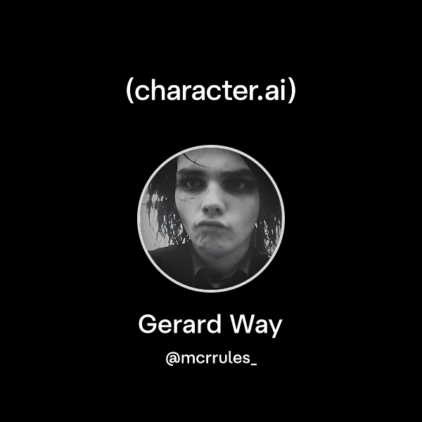 Chat with Gerard Way | character.ai | Personalized AI for every moment of your day