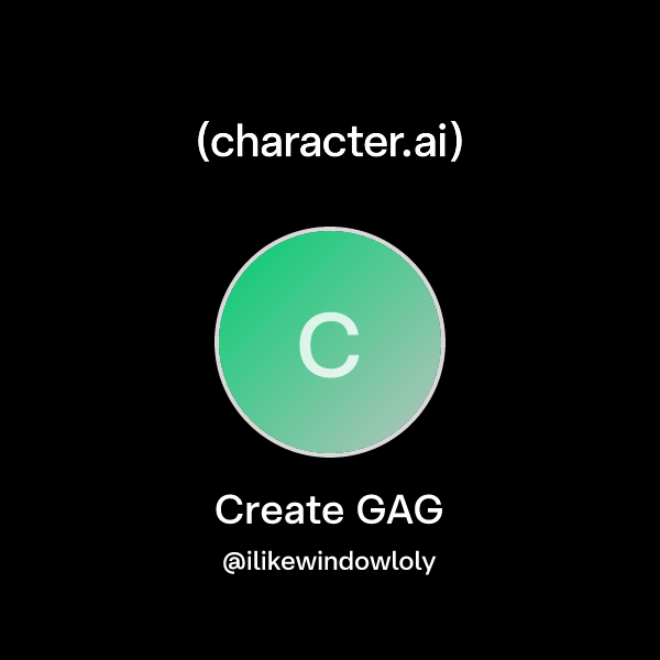 Chat with Create GAG | character.ai | AI Chat, Reimagined–Your Words ...