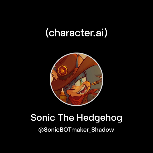 Chat with Sonic The Hedgehog | character.ai | AI Chat, Reimagined–Your ...