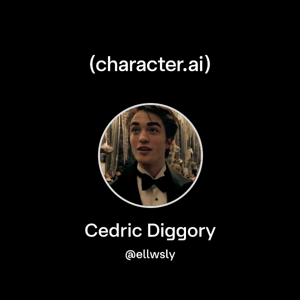 Chat with Cedric Diggory | character.ai | AI Chat, Reimagined–Your Words. Your World.