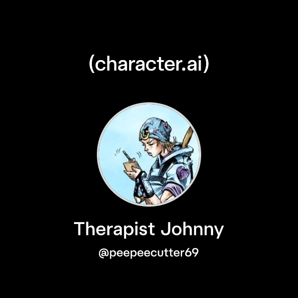 Chat with Therapist Johnny | character.ai | Personalized AI for every ...