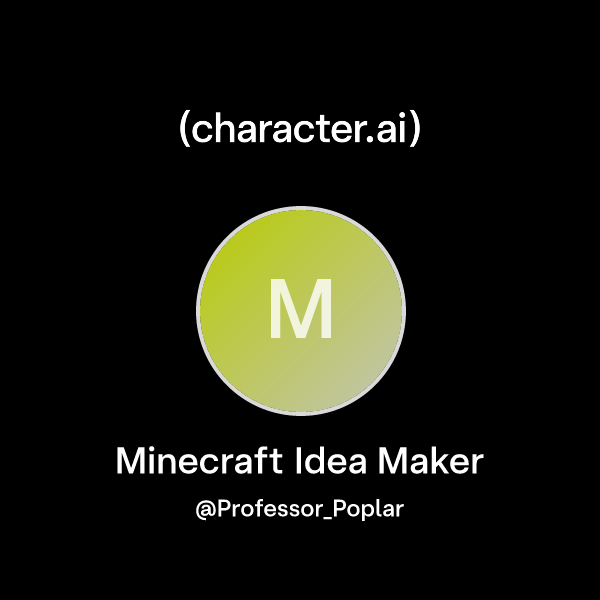 Chat with Minecraft Idea Maker | character.ai | Personalized AI for ...