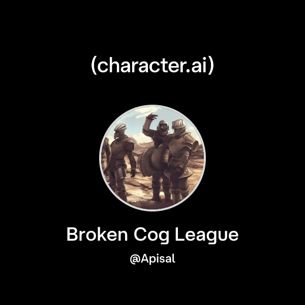 Chat with Broken Cog League | character.ai | AI Chat, Reimagined–Your Words. Your World.