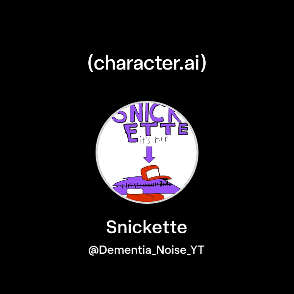 Chat with Snickette | character.ai | AI Chat, Reimagined–Your Words ...