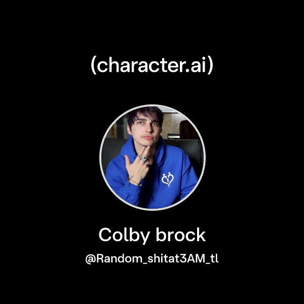 Chat with Colby brock | character.ai | AI Chat, Reimagined–Your Words ...