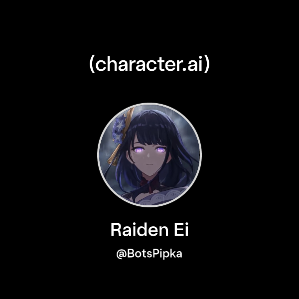 Chat with Raiden Ei | character.ai | AI Chat, Reimagined–Your Words ...