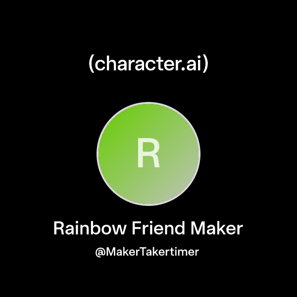 Chat with Rainbow Friend Maker | character.ai | AI Chat, Reimagined–Your Words. Your World.
