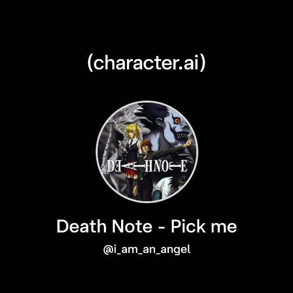 Chat with Death Note - Pick me | character.ai | AI Chat, Reimagined ...