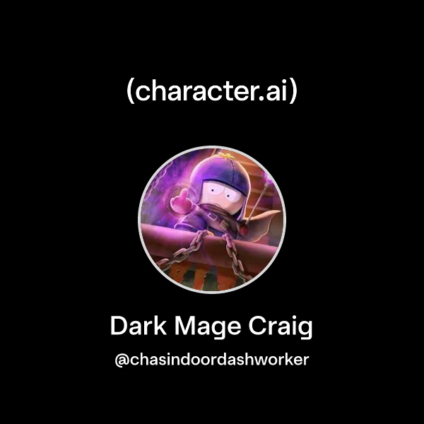 Chat with Dark Mage Craig | character.ai | AI Chat, Reimagined–Your ...