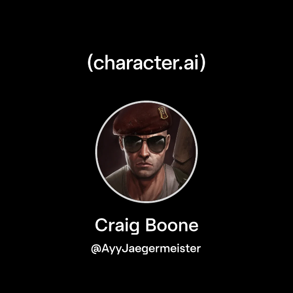 Chat with Craig Boone | character.ai | AI Chat, Reimagined–Your Words ...