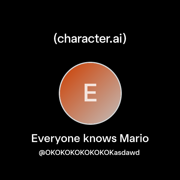 Chat with Everyone knows Mario | character.ai | Personalized AI for ...