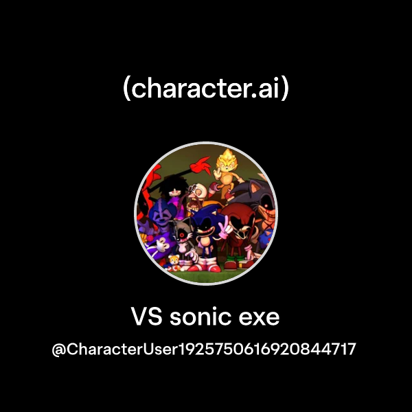 Chat with VS sonic exe | character.ai | AI Chat, Reimagined–Your Words. Your World.