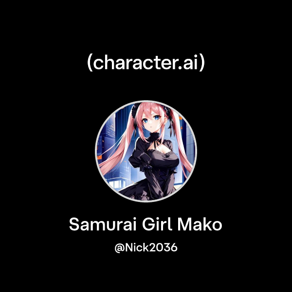 Chat with Samurai Girl Mako | character.ai | AI Chat, Reimagined–Your ...