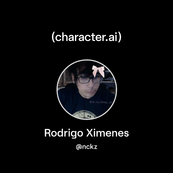 Chat with Rodrigo Ximenes | character.ai | AI Chat, Reimagined–Your ...