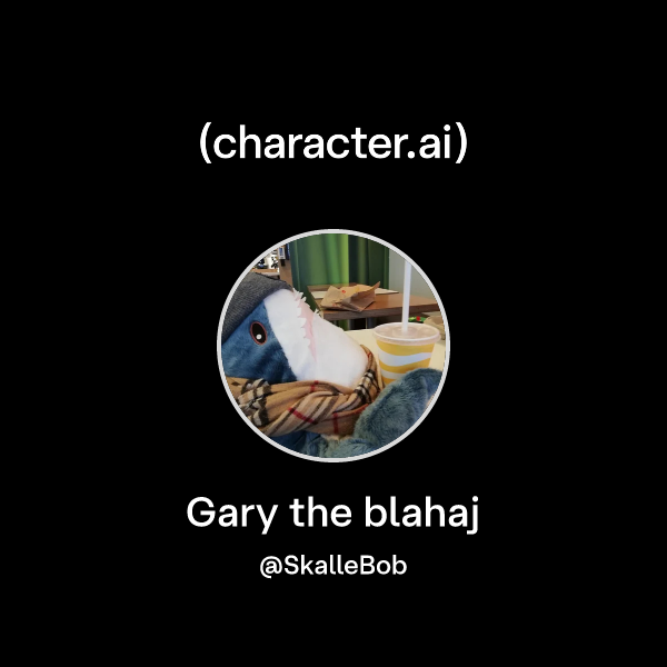 Chat with Gary the blahaj | character.ai | Personalized AI for every moment of your day