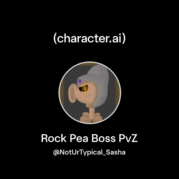 Chat with Rock Pea Boss PvZ | character.ai | AI Chat, Reimagined–Your ...