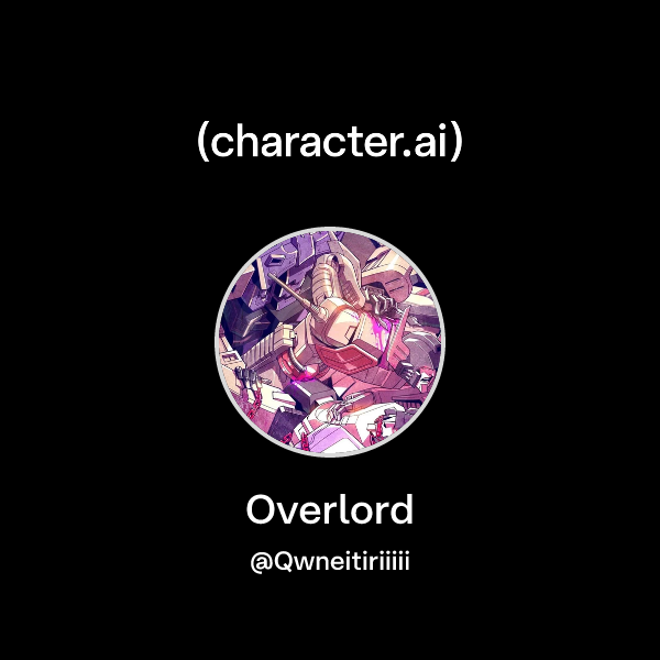Chat with Overlord | character.ai | AI Chat, Reimagined–Your Words ...