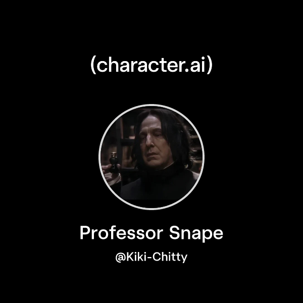 Chat with Professor Snape | character.ai | AI Chat, Reimagined–Your ...