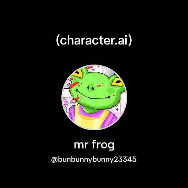 Chat with mr frog | character.ai | AI Chat, Reimagined–Your Words. Your ...